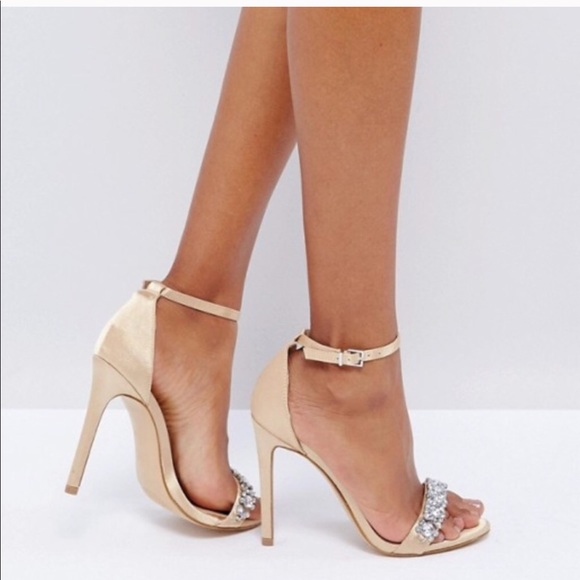 ASOS | Shoes | Satin Sandals | Poshmark